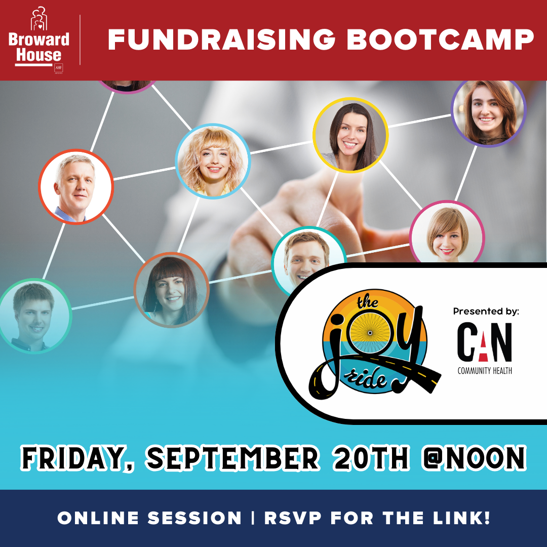Joy Ride Lunch & Learn: Fundraising Bootcamp - Broward House